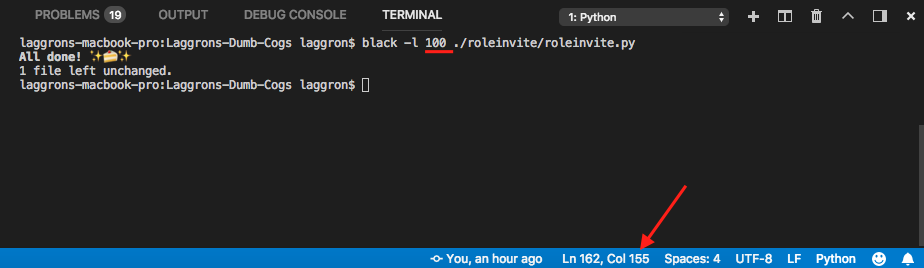 Not respecting line limit · Issue #436 · psf/black · GitHub