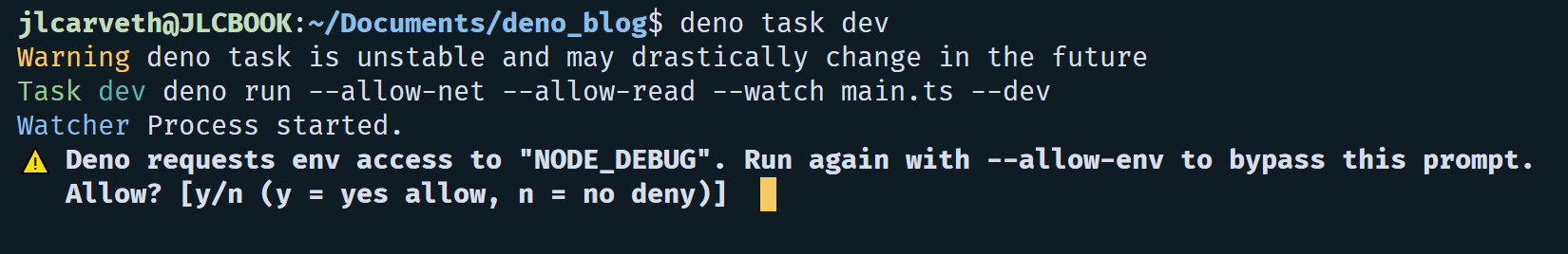 Flag Allow Env Does Not Behave As Expected · Issue 15013 · Denolanddeno · Github