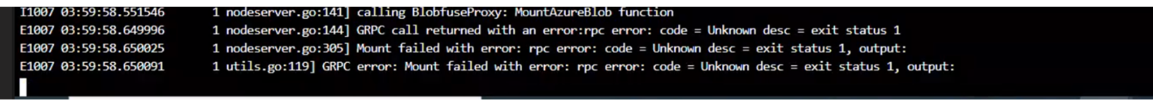Failed To Mount Storage Due To Too Many Open Files In The Daemonset Csi Blobfuse Proxy · Issue