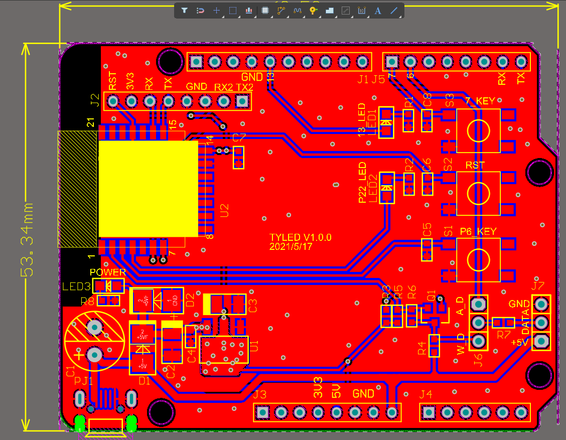GitHub - happyjoey/tuya-led-matrix: a 16*16 led matrix that controled ...