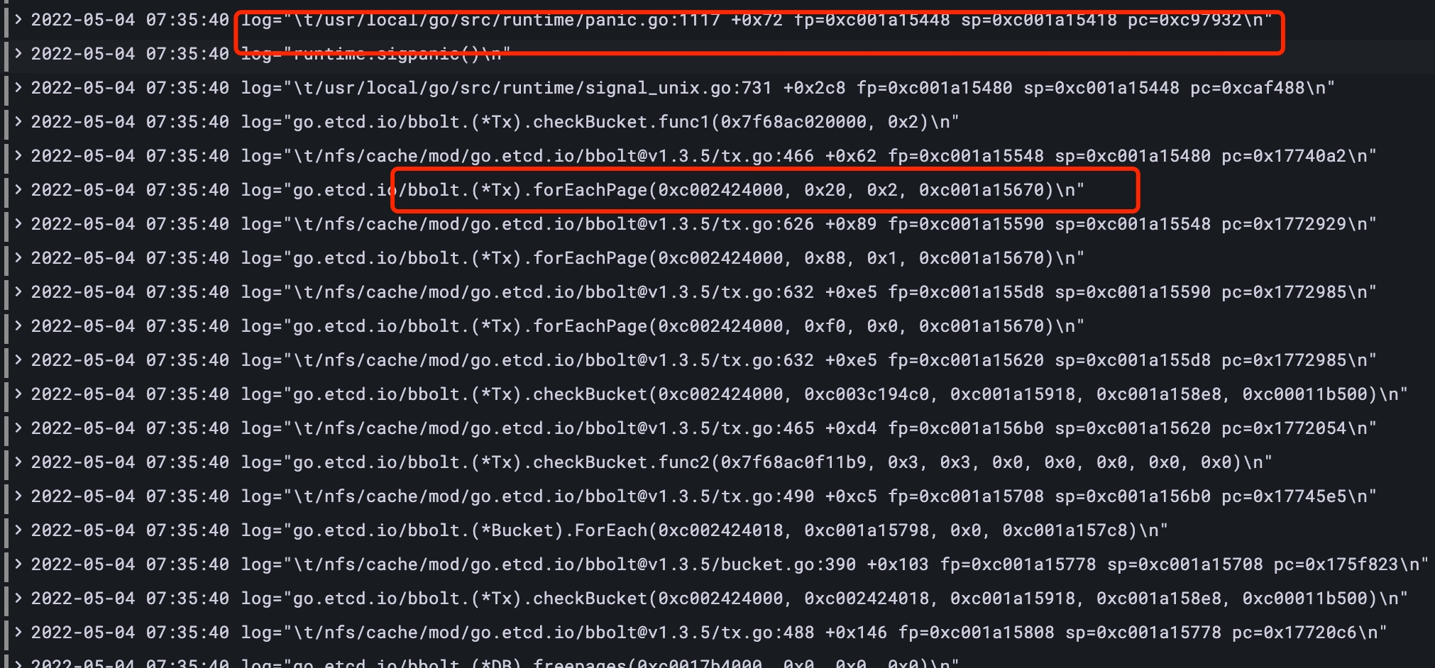 v5.4.1: pd panic after inject 252ms io delay to pd leader · Issue #4886 ...