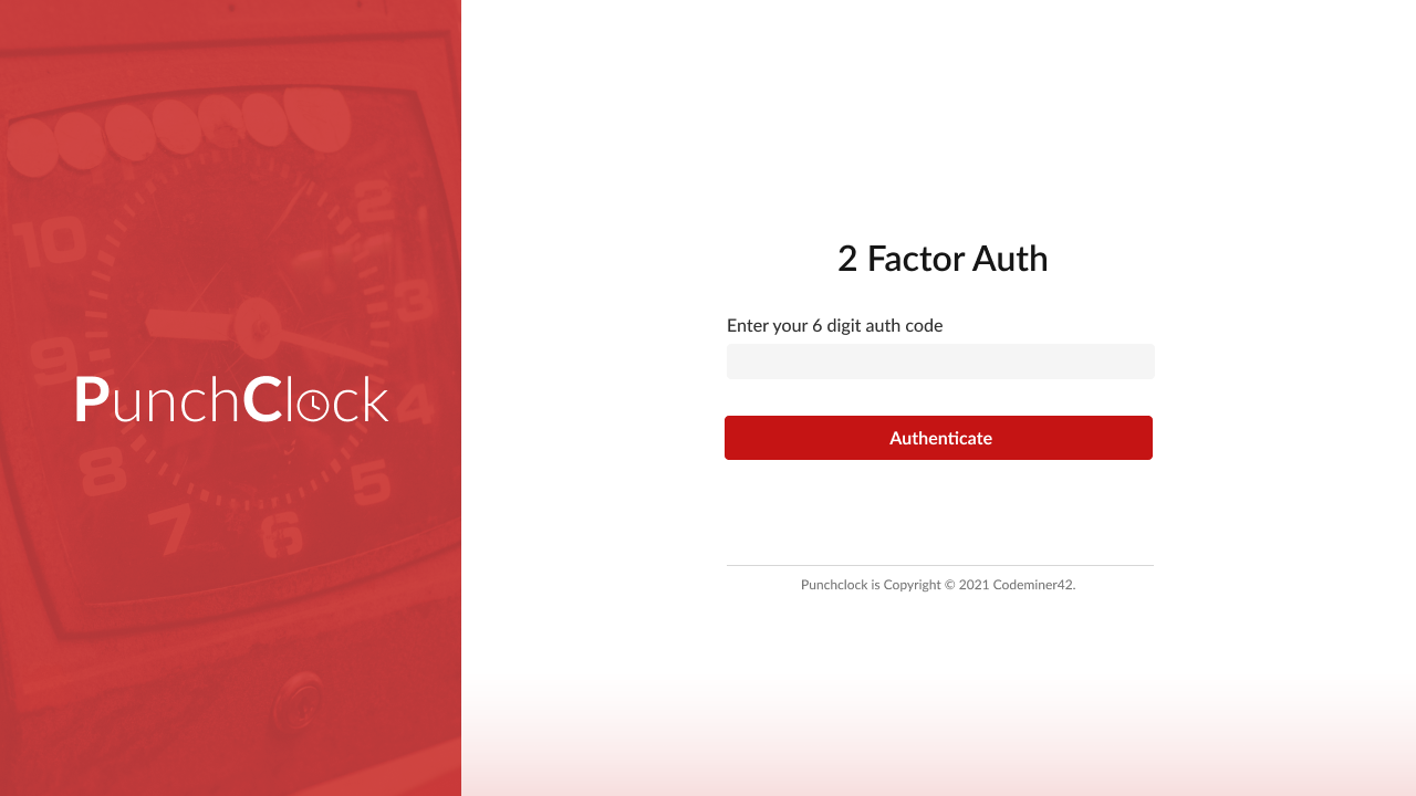 [Proposal] New login screen · Issue #53 · Codeminer42/Punchclock · GitHub