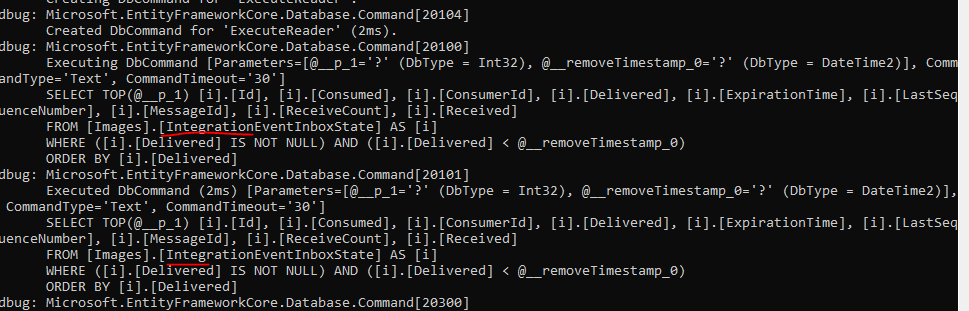 Inbox/outbox state tables in Transactional Outbox · MassTransit ...