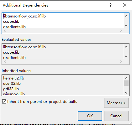 vs2015: c++ dependencies · Issue #31971 · tensorflow/tensorflow · GitHub