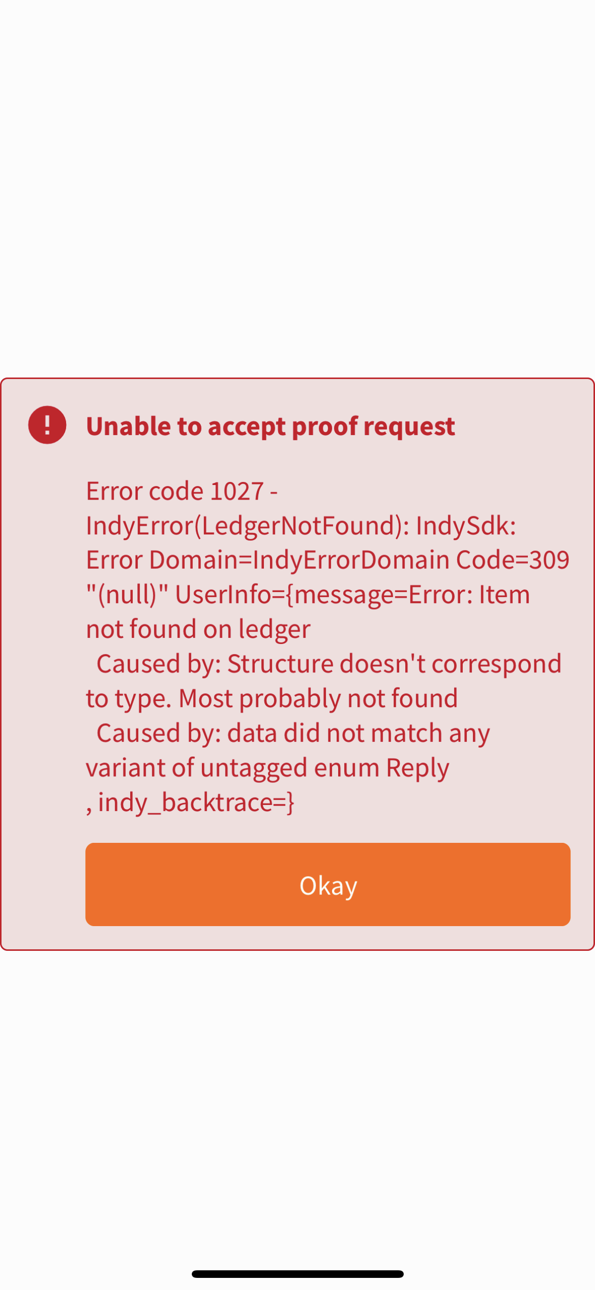 Unable to share proof request with Animo Demo · Issue #577 · openwallet-foundation/bifold-wallet ...