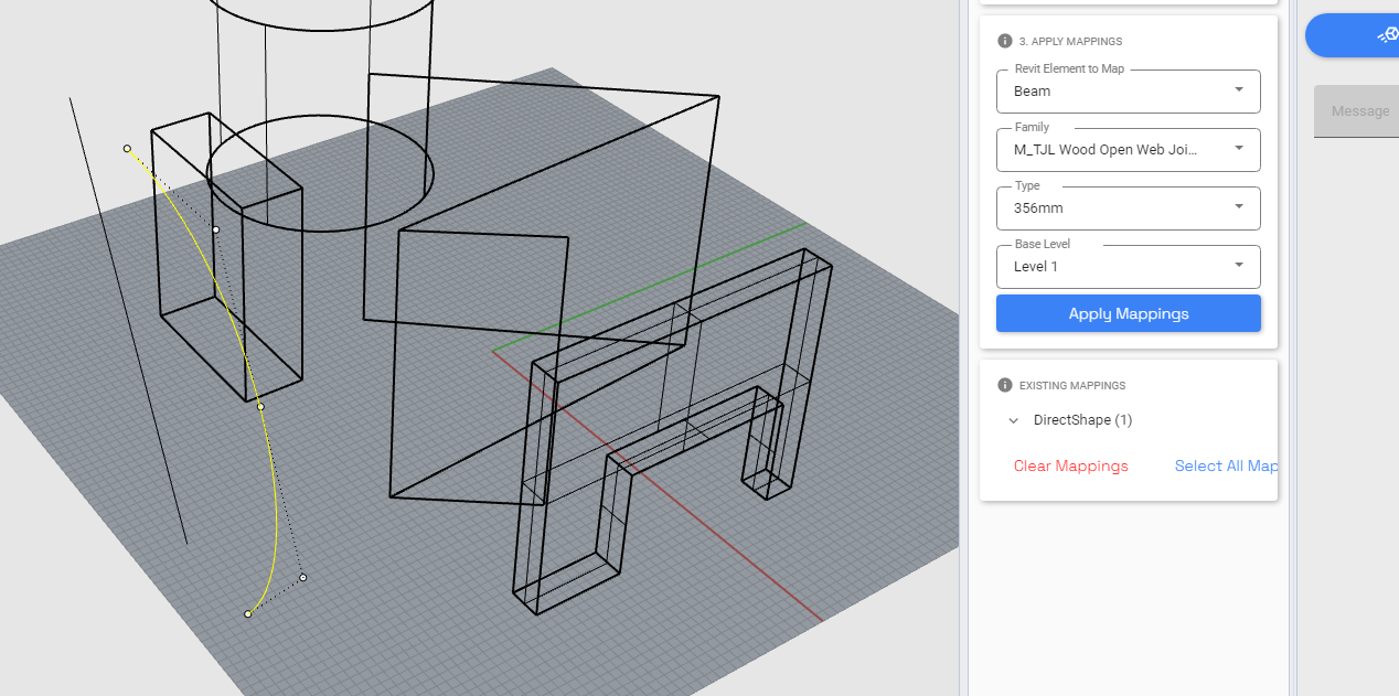 feat(rhino): Add planar curve to beam conversion in Mapping tool · Issue #2379 · specklesystems ...