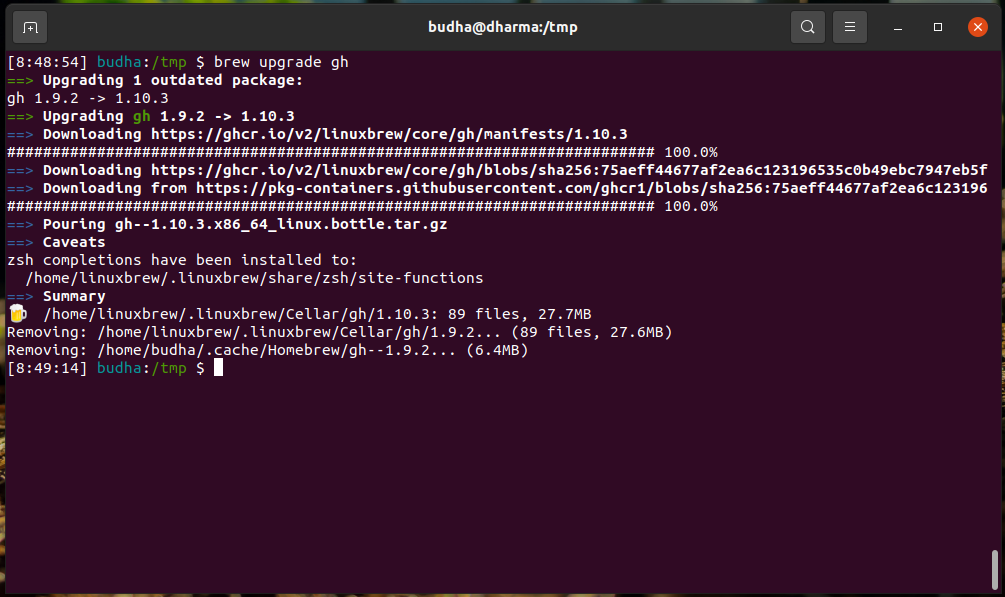 git credential helper doesn't work after `brew upgrade gh` (linuxbrew) · Issue #3704 · cli/cli ...