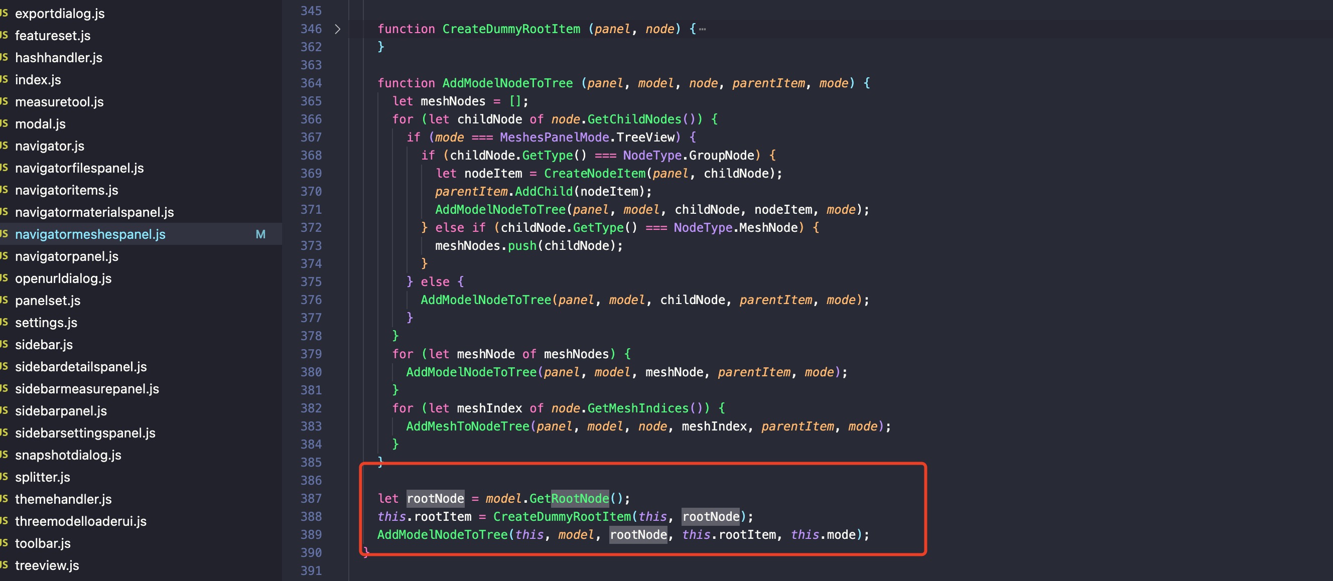 navigatormeshespanel display tree structure · Issue #263 · kovacsv ...
