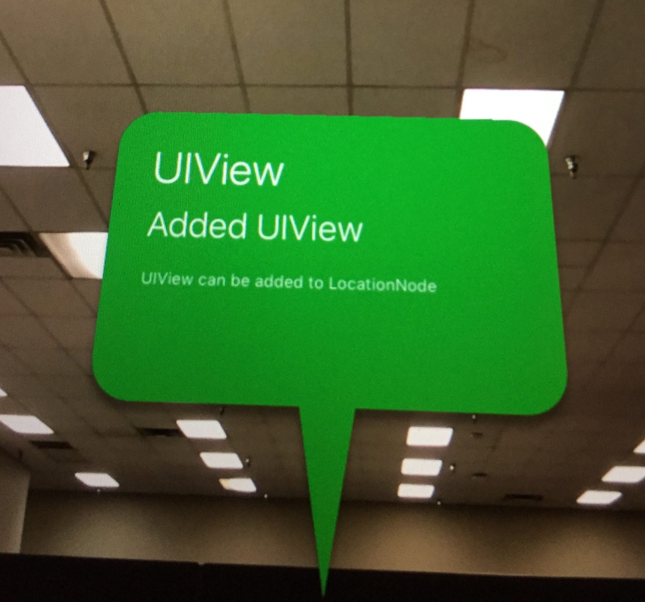 Example with text as well as graphic · Issue #141 · AndrewHartAR/ARKit-CoreLocation · GitHub