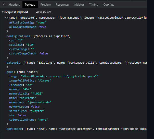 1.6: Fix volumes · Issue #158 · StatCan/jupyter-apis · GitHub