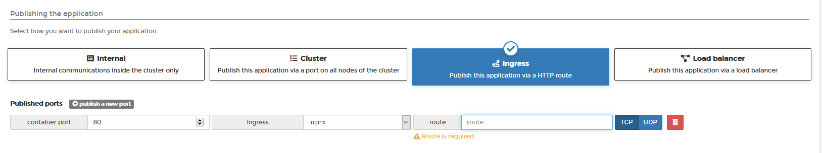 Kubernetes: show the ingress URL when at the creation page · Issue ...