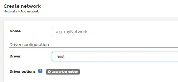 Remove the ability to create a new "host" or "null" network · Issue #3754 · portainer/portainer ...