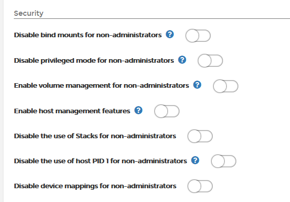 Provide an admin option to enable "Low Trust" Security · Issue #4108 ...
