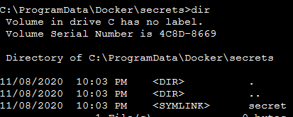 correctly state the windows default location of secrets · Issue #4447 ...