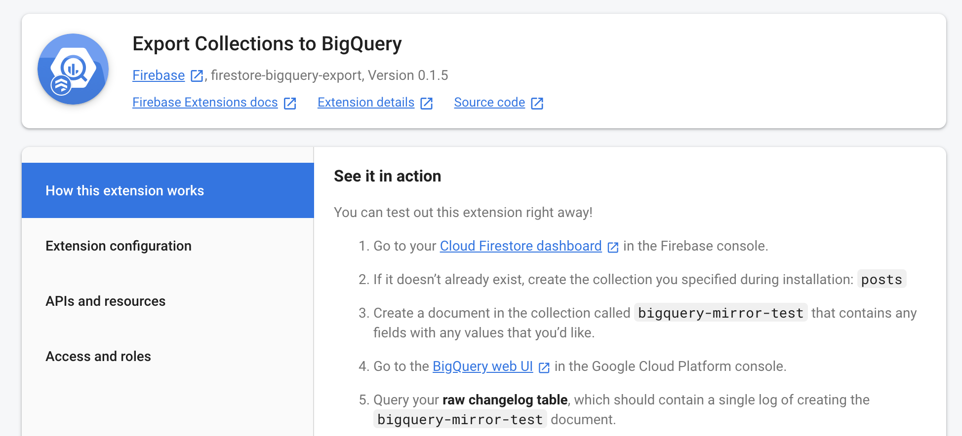 "An unexpected error occurred" when installing firestore-bigquery-export · Issue #311 · firebase ...