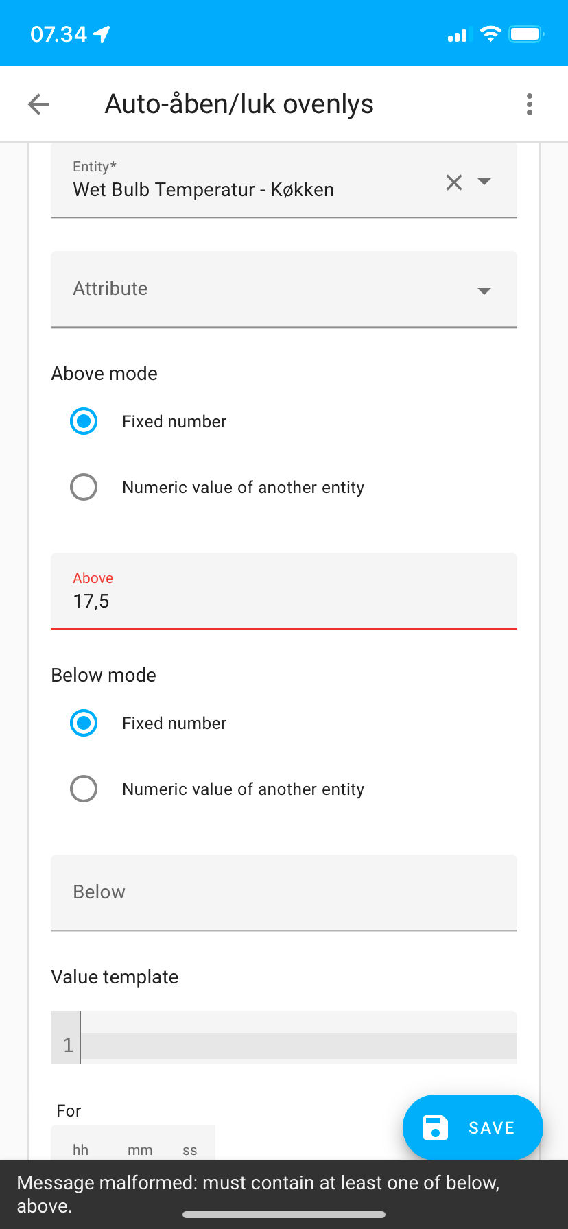 Decimal separator (dot) not available in iOS app, when using danish keyboard as default · Issue ...