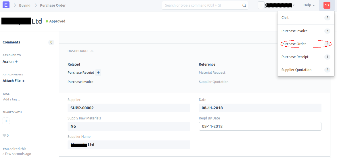Notification Number Not Decreasing For Workflow · Issue #6425 · frappe ...