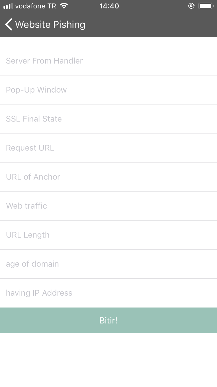GitHub - bertugyilmaz/Pishing-Detector: Task for machine learning lesson
