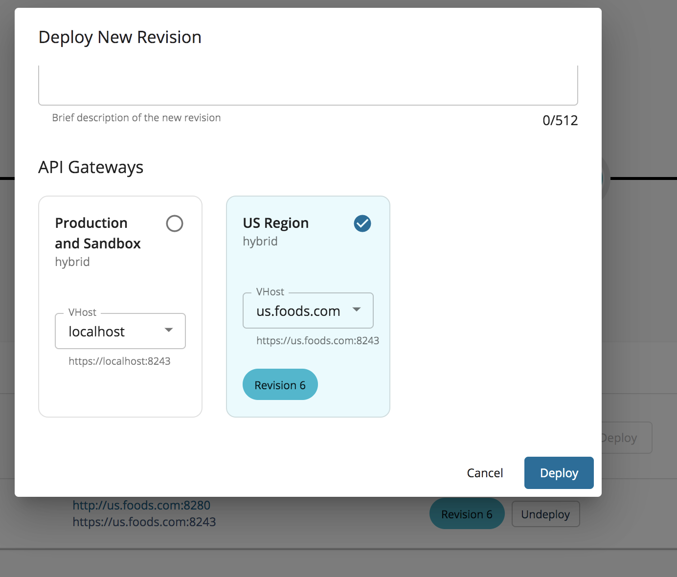 Gateway environments are missing in JMS event when redeploying an API ...