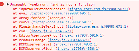 Tiptap input rules are not compatible with prosemirror-inputrules · Issue #2921 · ueberdosis ...