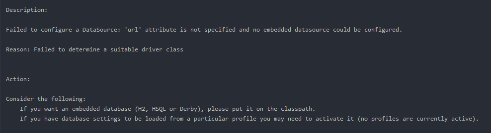When the mysql configuration information is in yaml format, spring boot ...