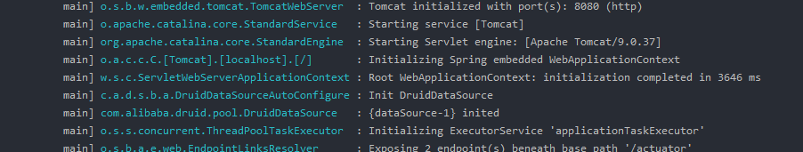 When the mysql configuration information is in yaml format, spring boot ...