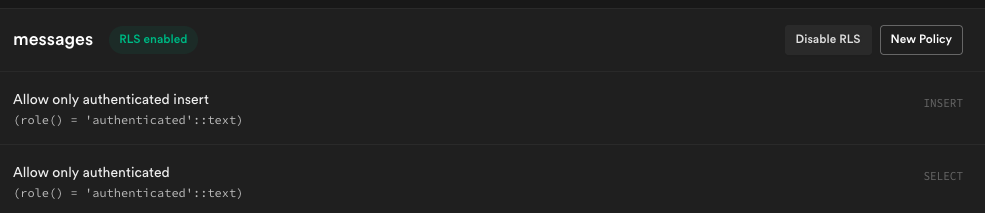 new row violates row-level security policy for table · supabase ...