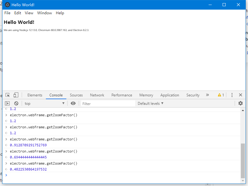 webFrame.setVisualZoomLevelLimits not work · Issue #24431 · electron/electron · GitHub