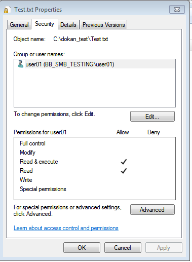 Failed to save MsWord file caused by mis-handled SetFileSecurity on ...