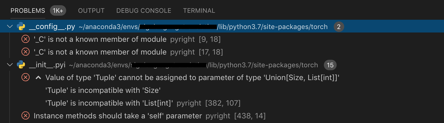 Can't ignore issues outside of project scope · Issue #273 · microsoft/pyright · GitHub