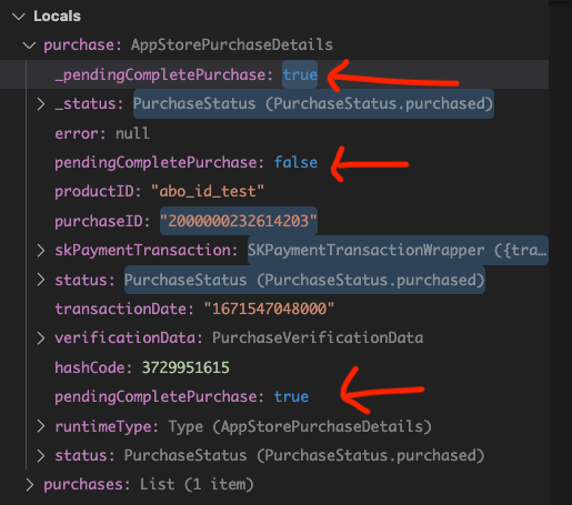 In App Purchase Plugin: Inconsistent / weird API for PurchaseDetails / AppStorePurchaseDetails ...