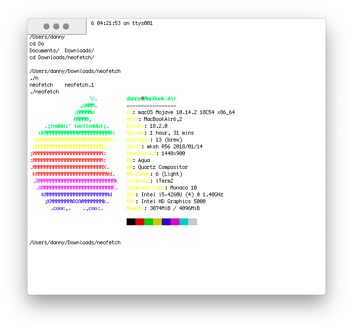 WM Theme broken on MacOS · Issue #1130 · dylanaraps/neofetch · GitHub