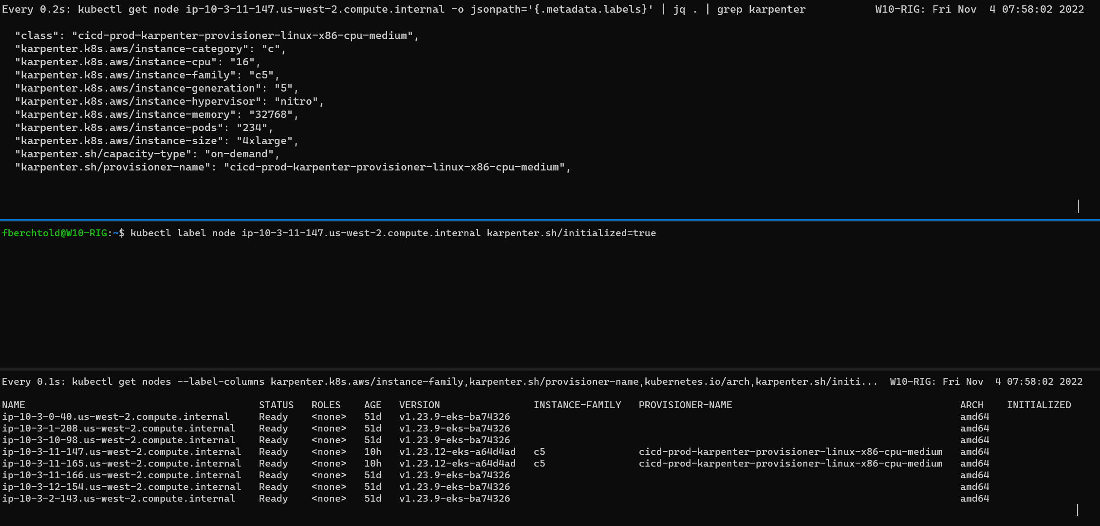 How to debug empty nodes that don't get terminated · Issue #2737 · aws/karpenter-provider-aws ...