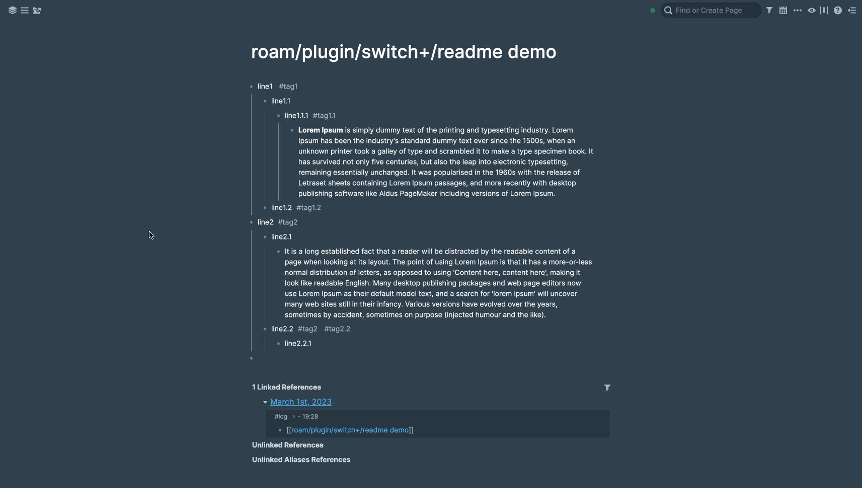 GitHub - dive2Pro/roam-switch-plus