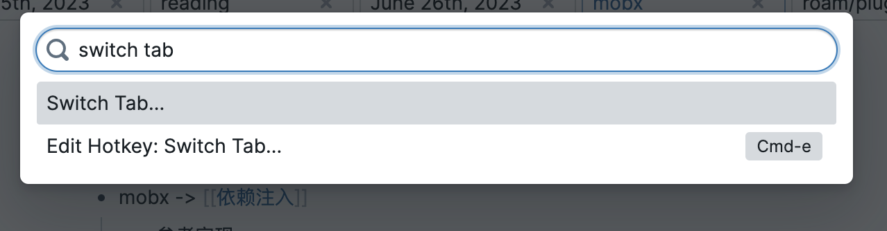 GitHub - dive2Pro/roam-tabs