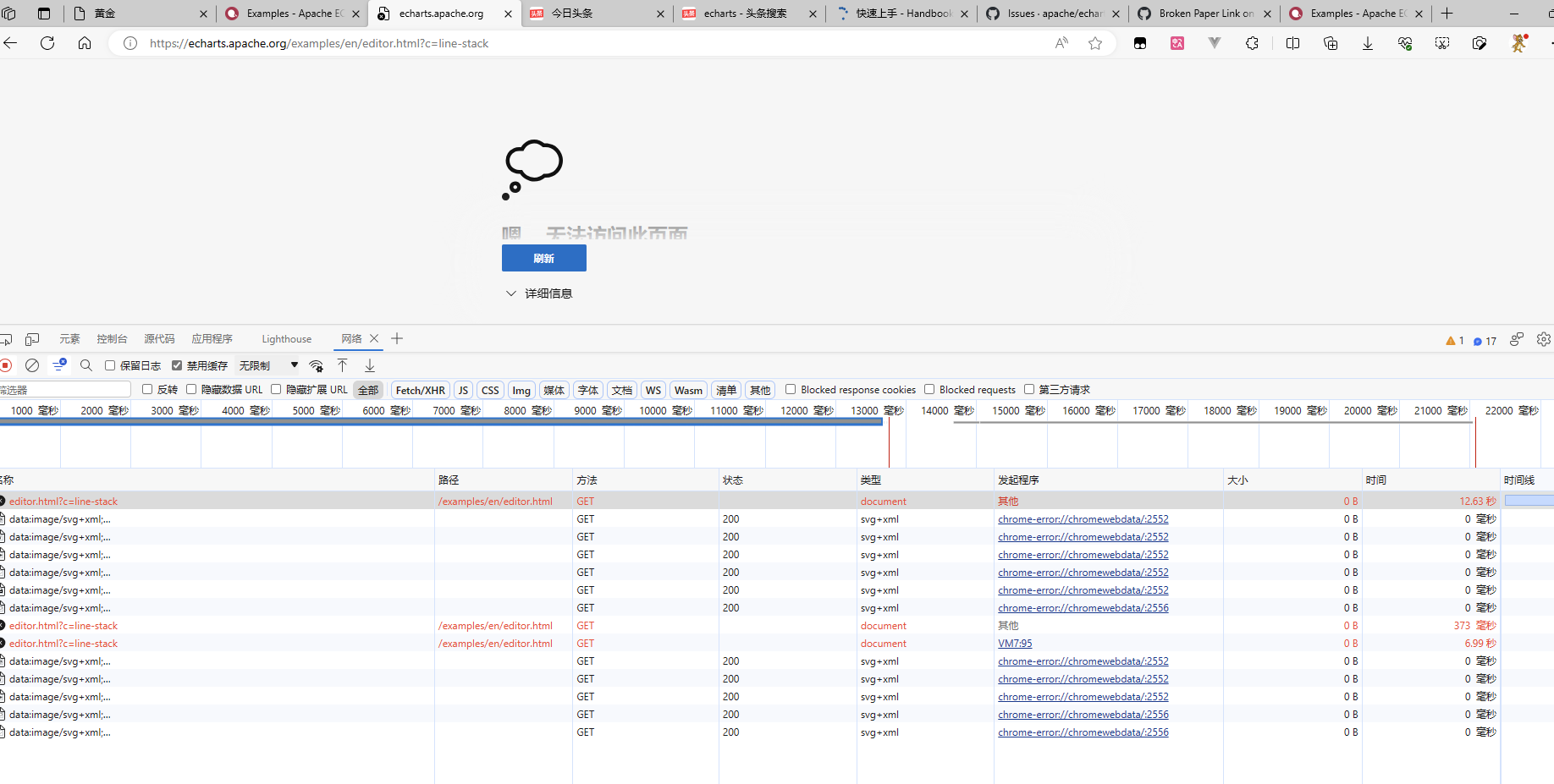 Broken Paper Link on ECharts Official Website Homepage · Issue #19231 · apache/echarts · GitHub