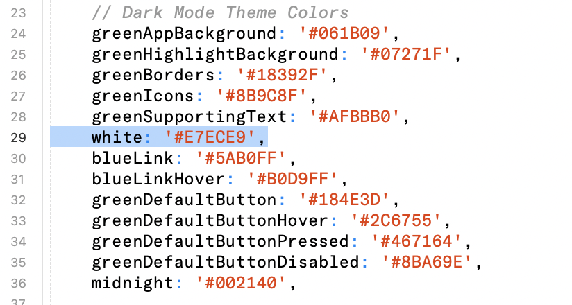 Update dark mode colors · Issue #13564 · Expensify/App · GitHub