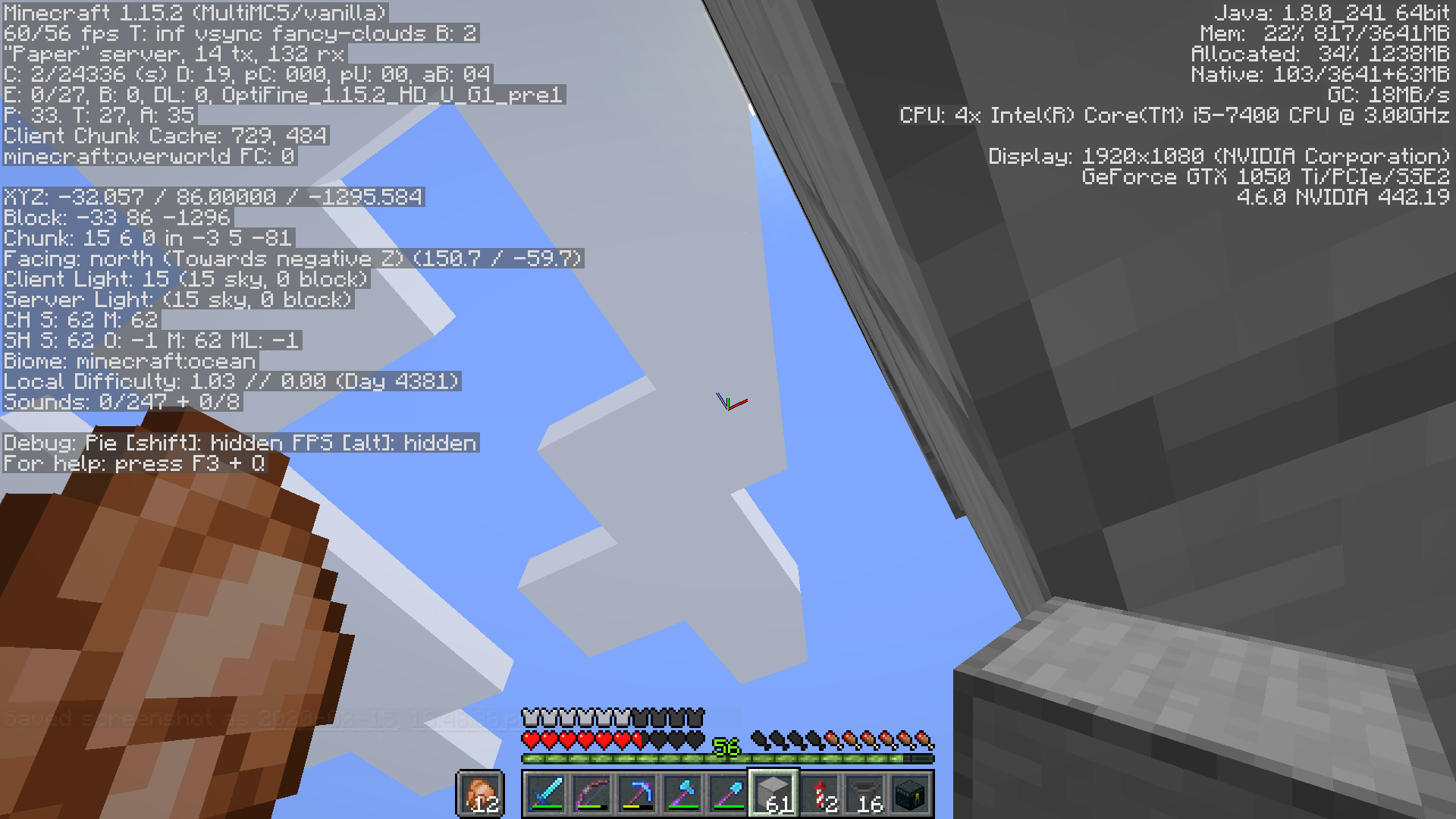 Visual Glitch [1.15.2] · Issue #3327 · sp614x/optifine · GitHub