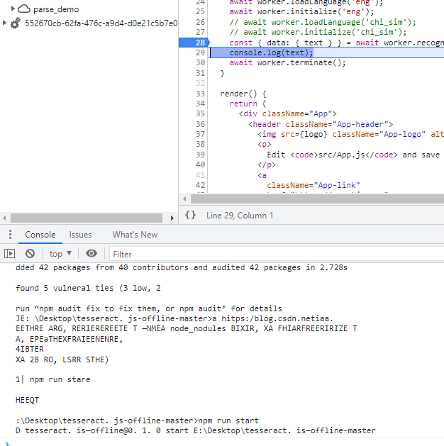 Uncaught Error Initialization Failed · Issue 714 · Napthatesseractjs · Github 8481
