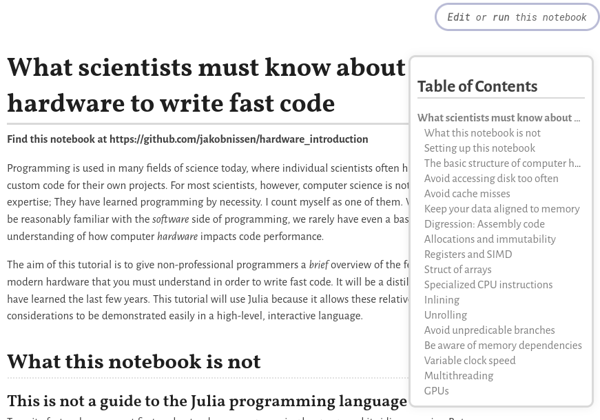 Table of content overlaps text in static HTML · Issue #1770 · fonsp ...
