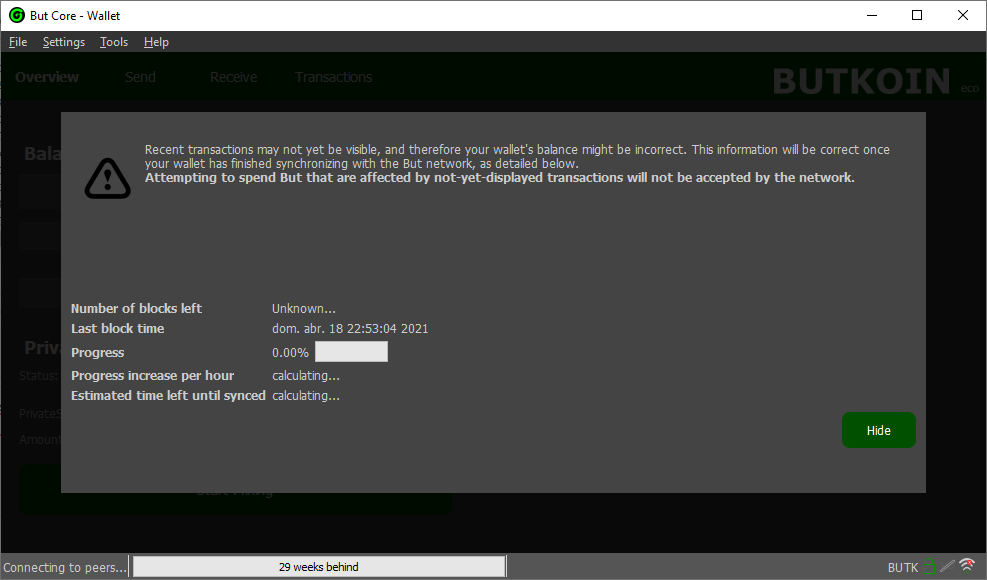 Hi! I download the wallet for windows 64. It start, but cant connect to ...