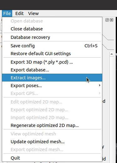 Export RGB,Depth and camera info · Issue #749 · introlab/rtabmap · GitHub