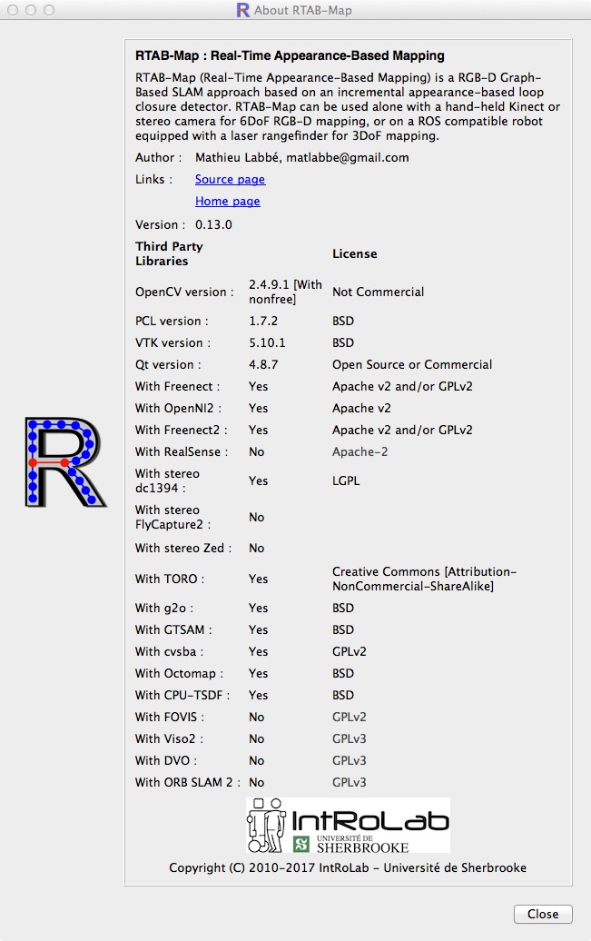 License · Issue #217 · introlab/rtabmap · GitHub