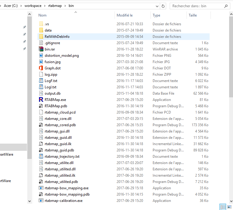 Build succeeded but unable to execute RTABmap.exe · Issue #222 · introlab/rtabmap · GitHub