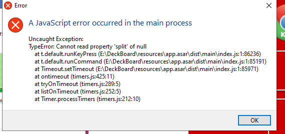 [Crash] Add a keyboard macro crash deckboard windows · Issue #244 · rivafarabi/deckboard · GitHub