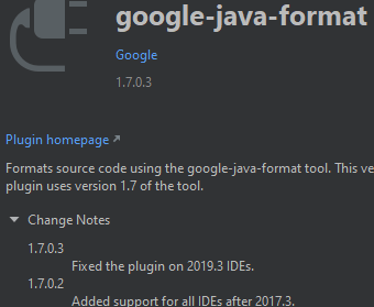 IntelliJ 2019.3 compatibility · Issue #404 · google/google-java-format · GitHub
