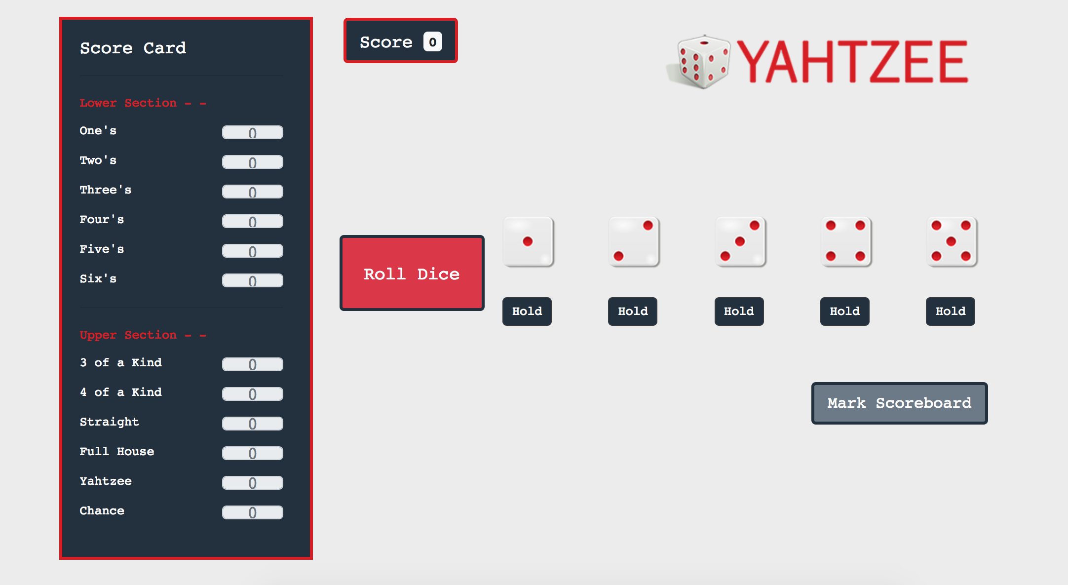 GitHub Shaundawson Yahtzee Single user Version Of Classic Dice based Game Yahtzee Created github-shaundawson-yahtzee-single-user-version-of-classic-dice-based-game-yahtzee-created