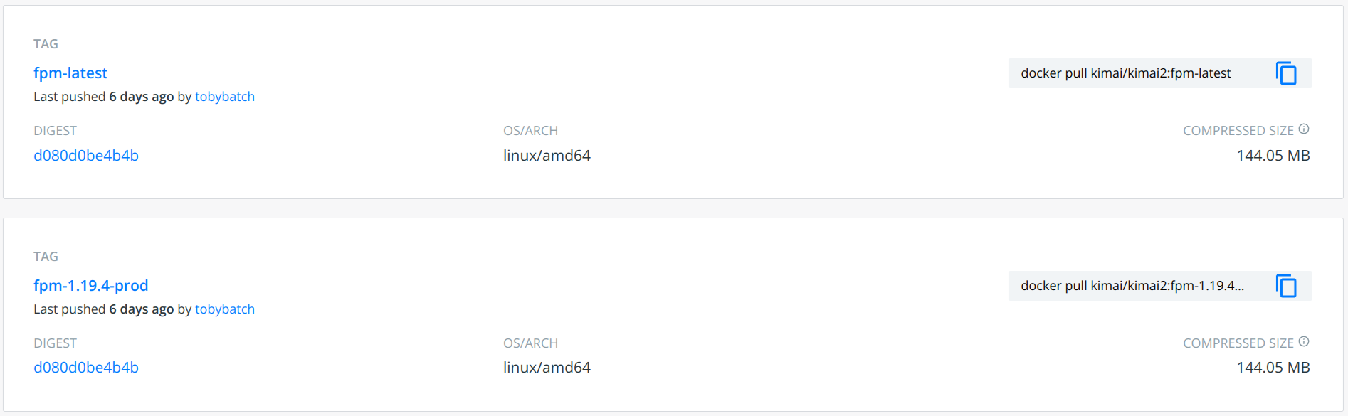 fpm:latest has not been updated 2 months · Issue #375 · tobybatch ...