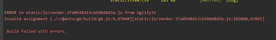 build出现错误 · Issue #960 · antvis/G6 · GitHub