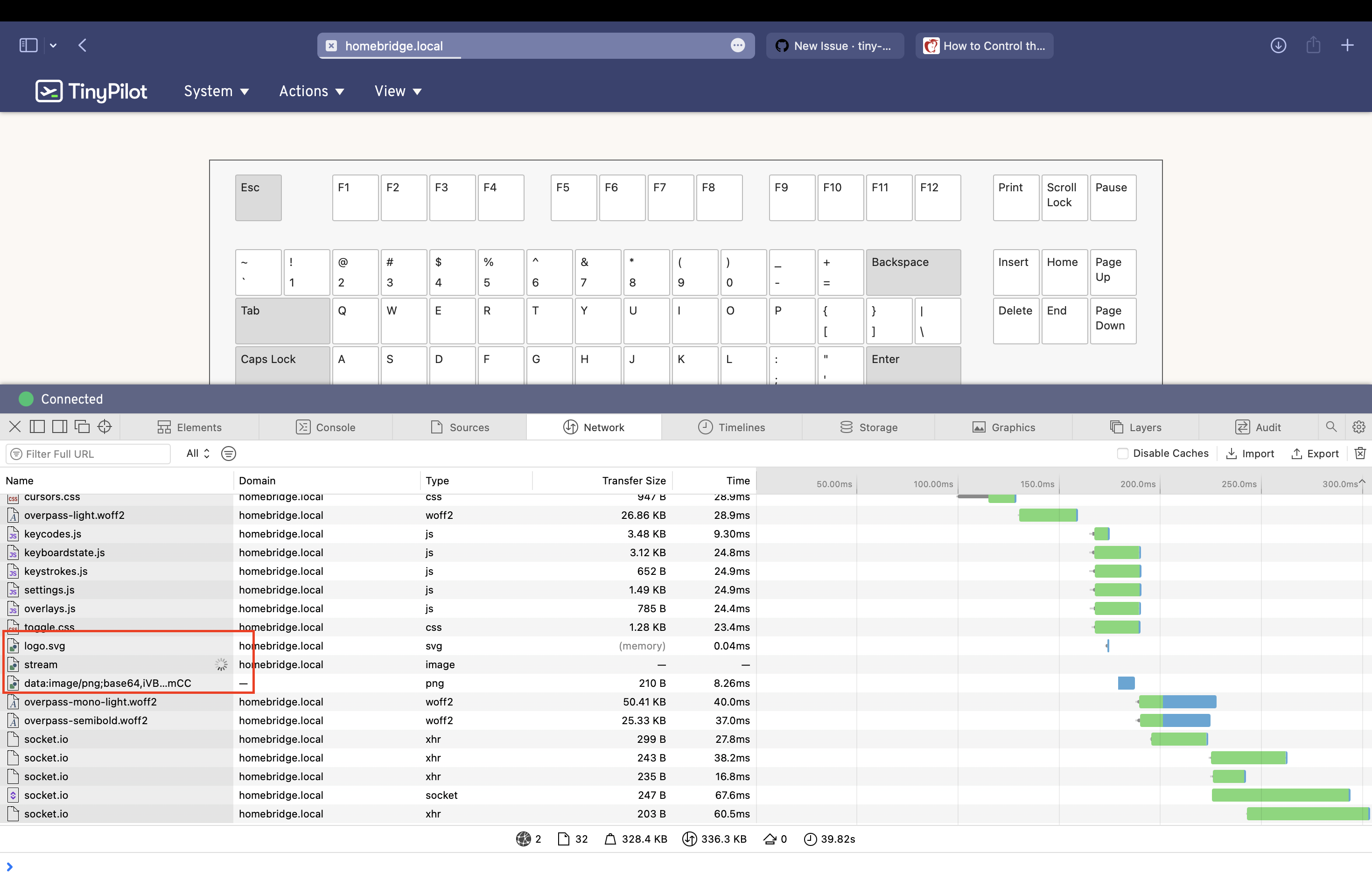 Stream doesn't appear in macOS Safari when not in private browsing · Issue #1080 · tiny-pilot ...